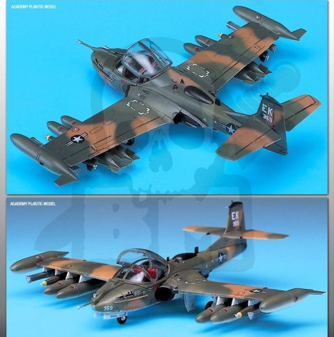Battle-Models > Academy 12461 A-37B Dragonfly 1:72